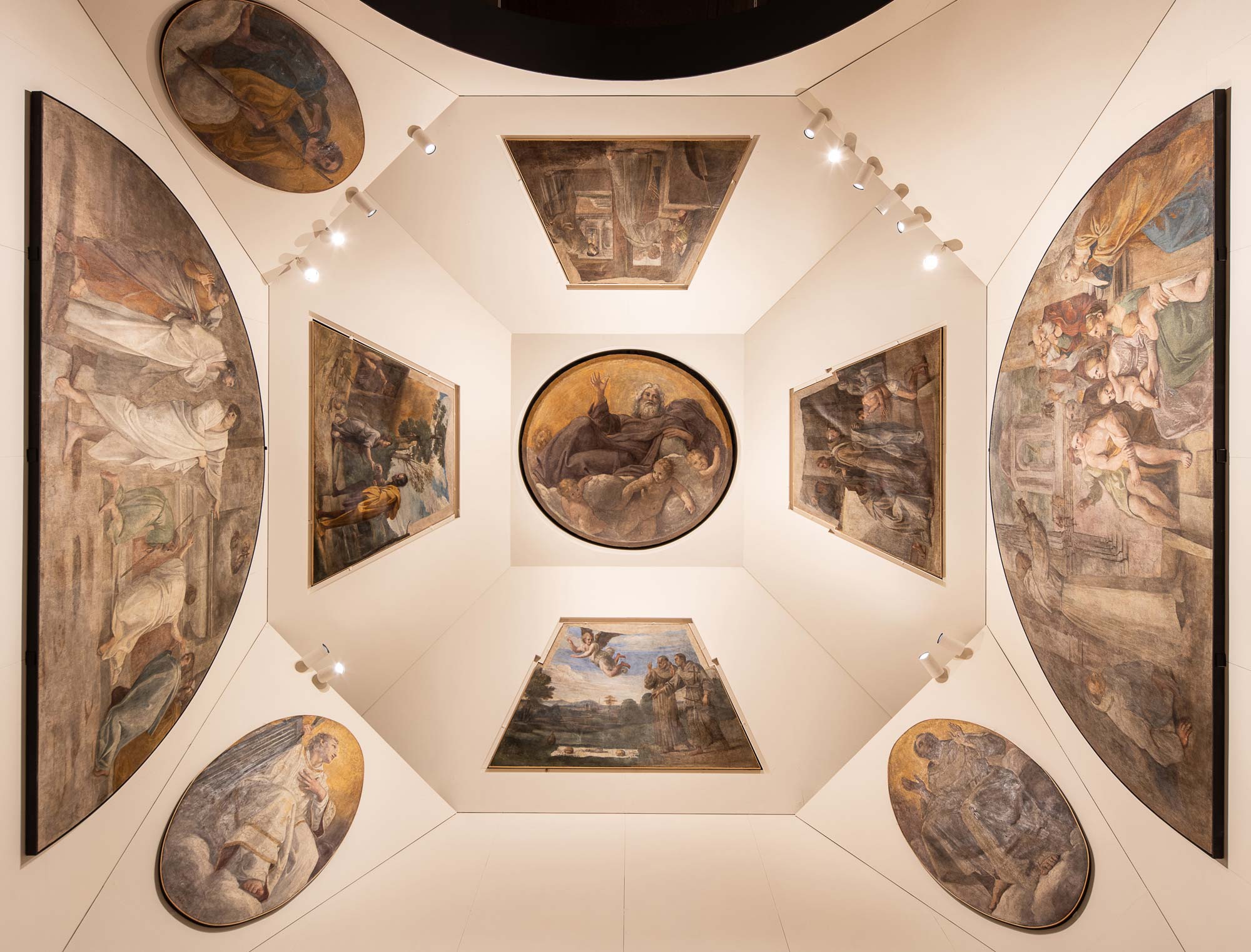 The reconstruction of the Herrera Chapel: Annibale Carracci is given ...