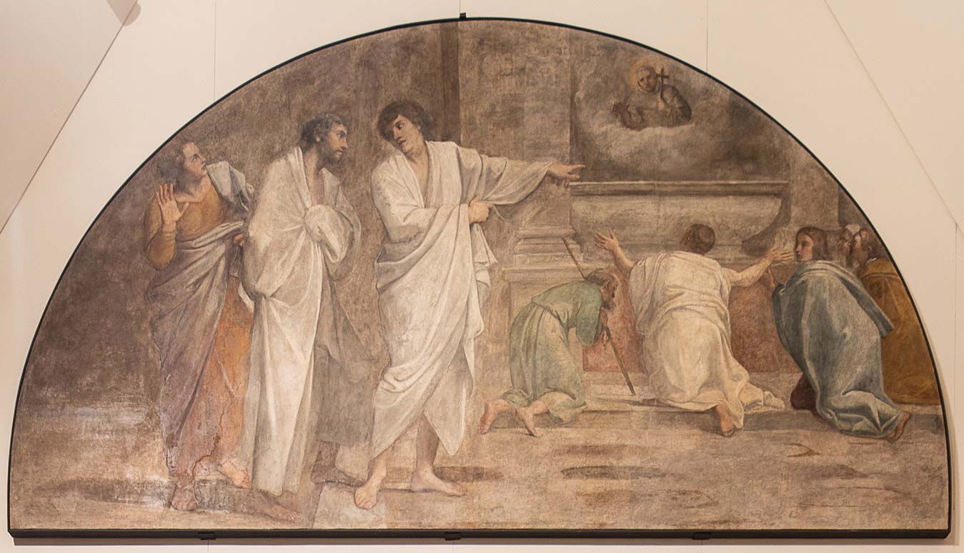 The reconstruction of the Herrera Chapel: Annibale Carracci is given ...