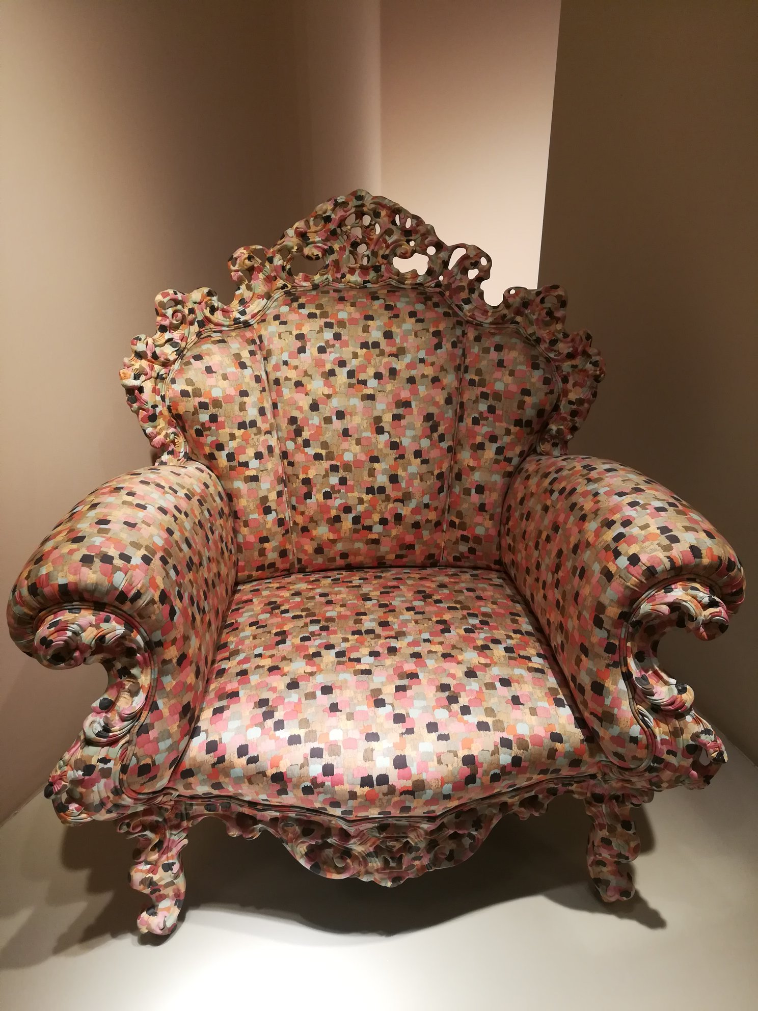 Alessandro Mendini's Proust armchair, a symbol of neo-Kitsch