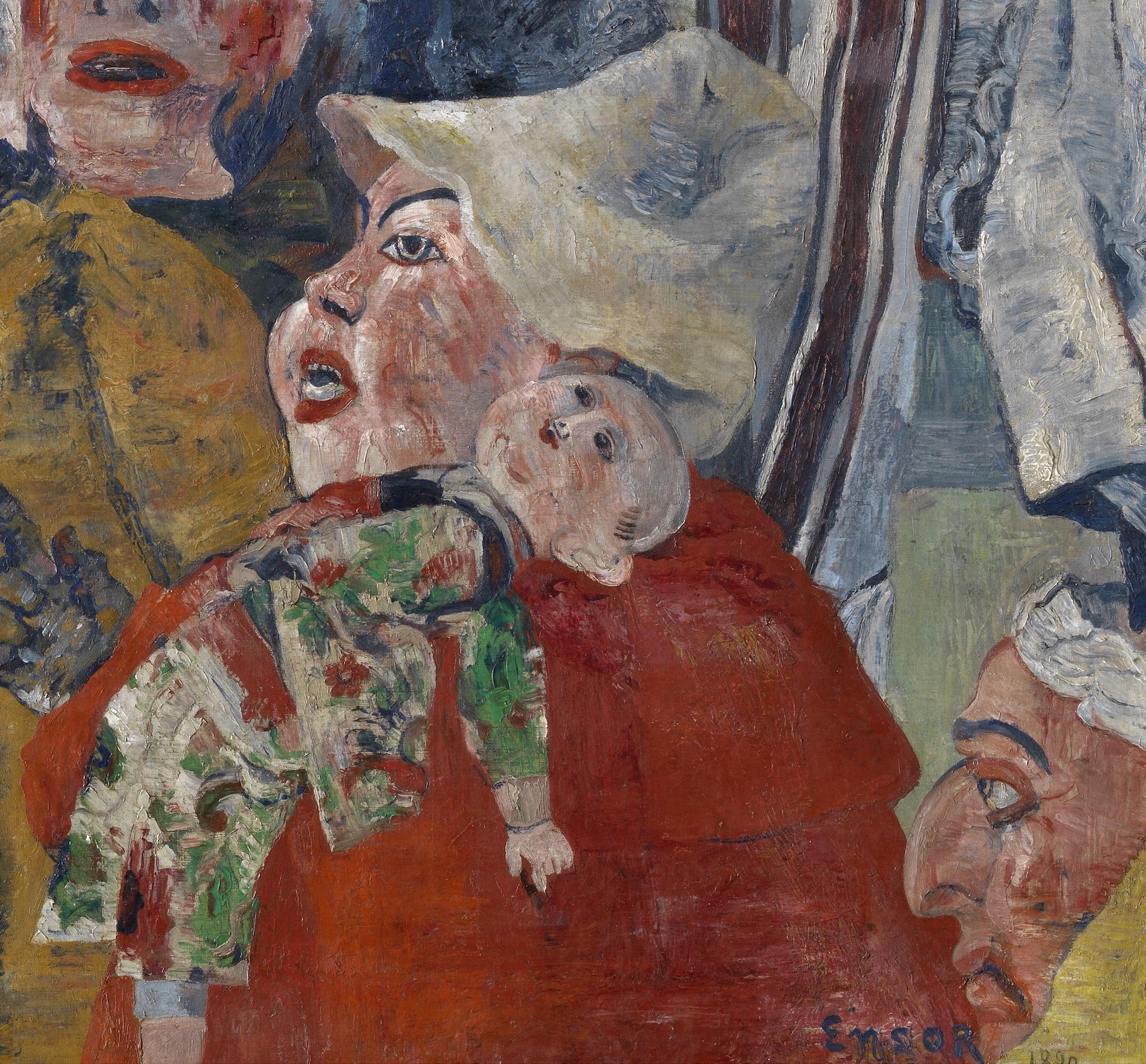 The intrigue of James Ensor. And the meaning of his masks