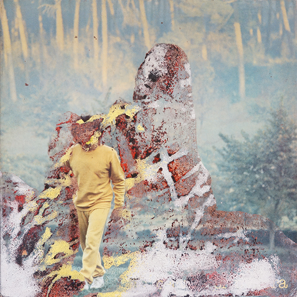 Nicola Bolla's painting, from Pigment Paintings to LP paintings