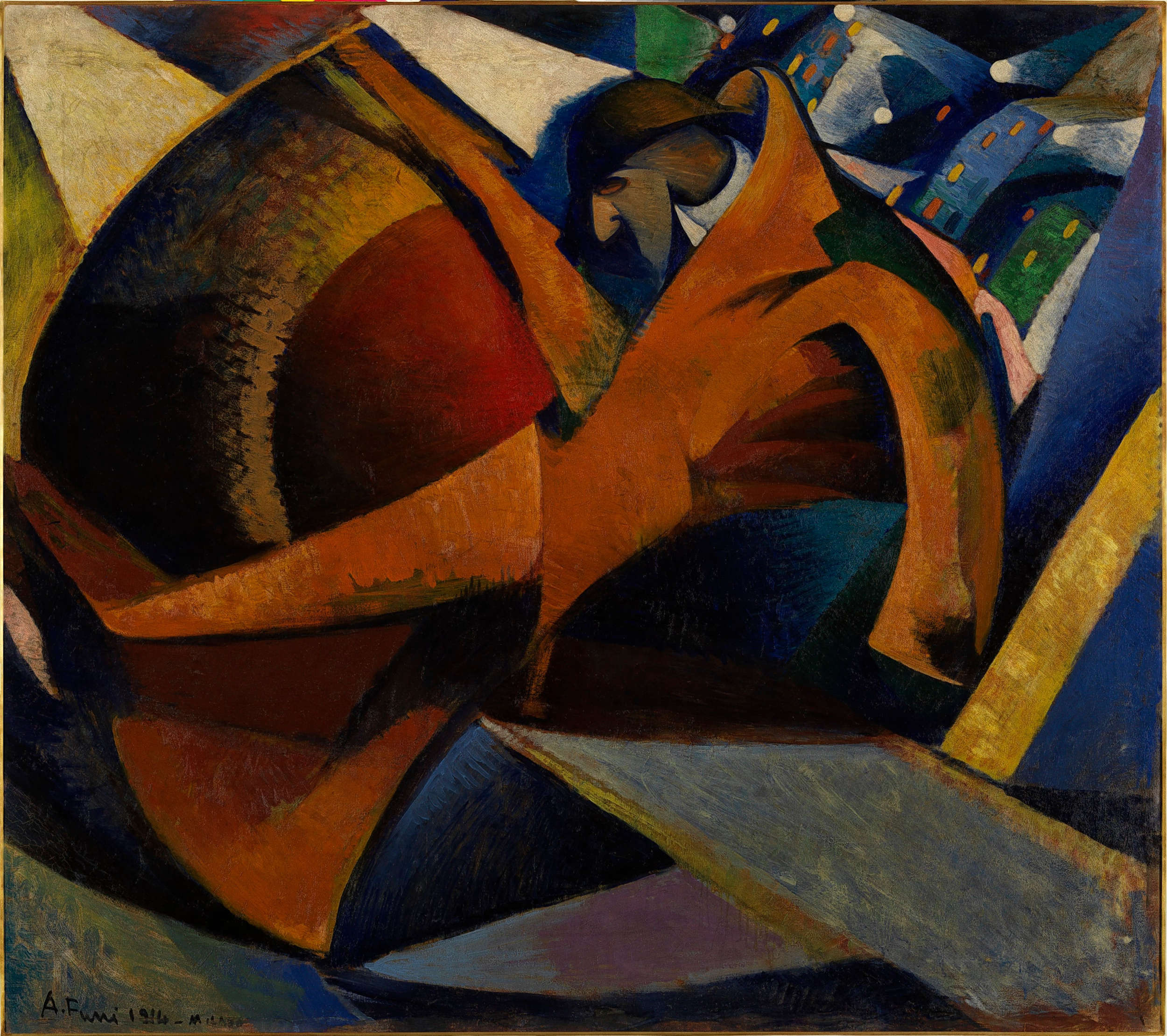 About Achille Funi futurist (or ... of Funi futurism)