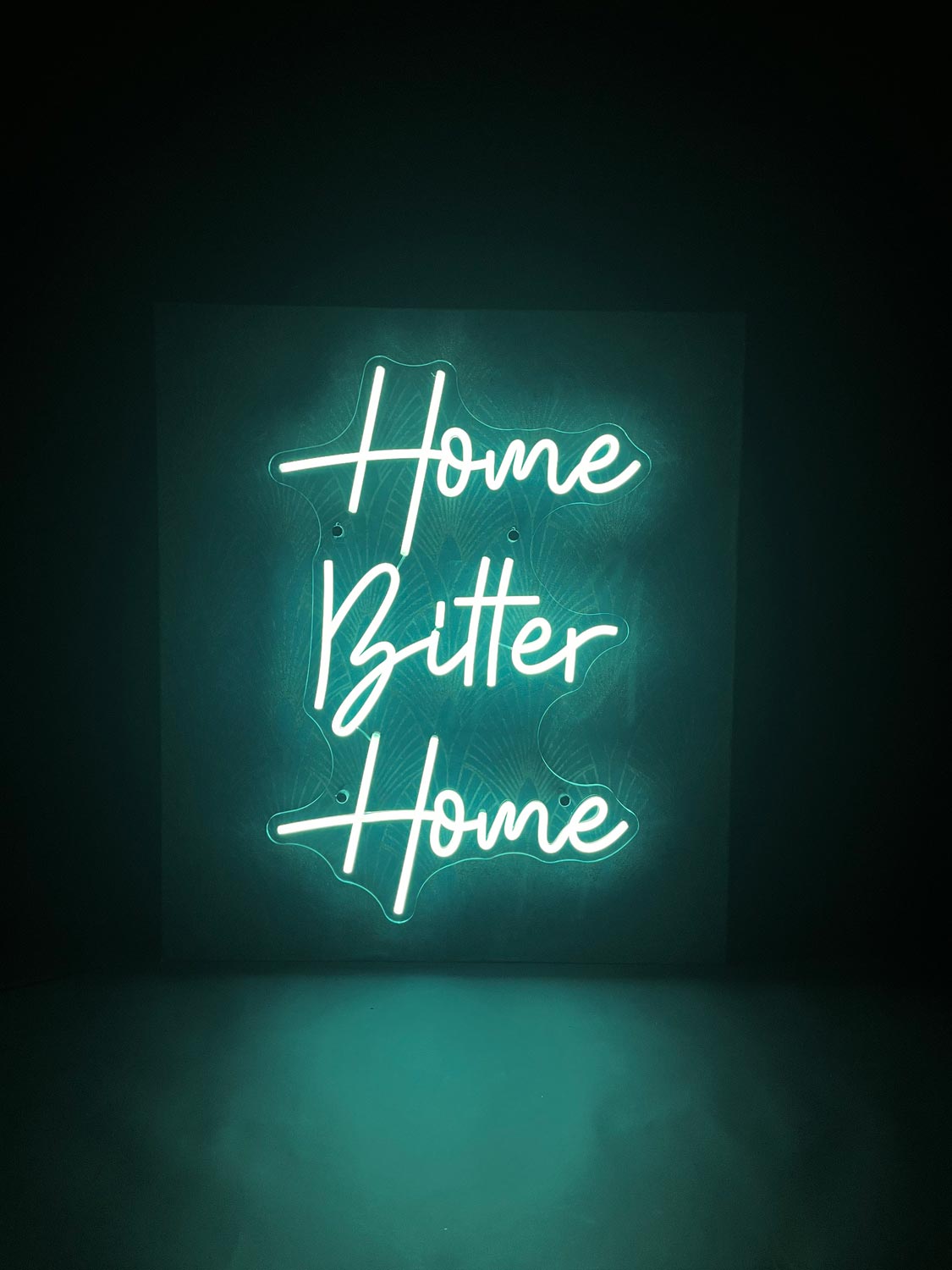 Home Bitter Home, the artist's project that mocks the cheesy good vibes ...