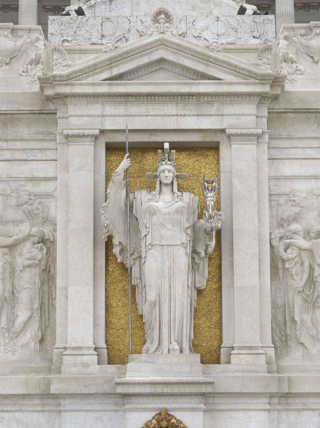 Roma, finaliza la restauración del Altare della Patria