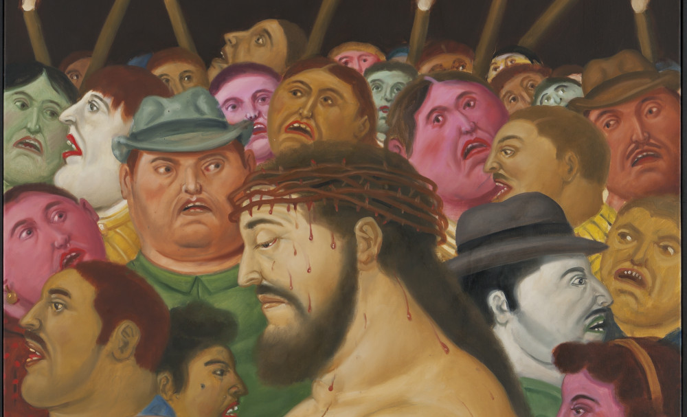 Mostra Botero Via Crucis al Museo della Permanente di Milano