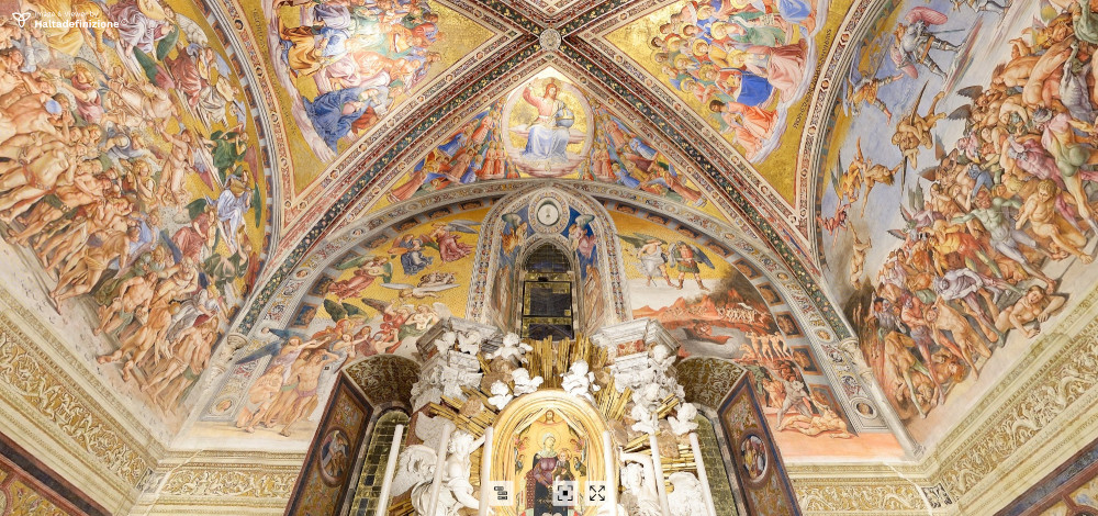 San Brizio Chapel with Luca Signorelli's frescoes can now be viewed ...