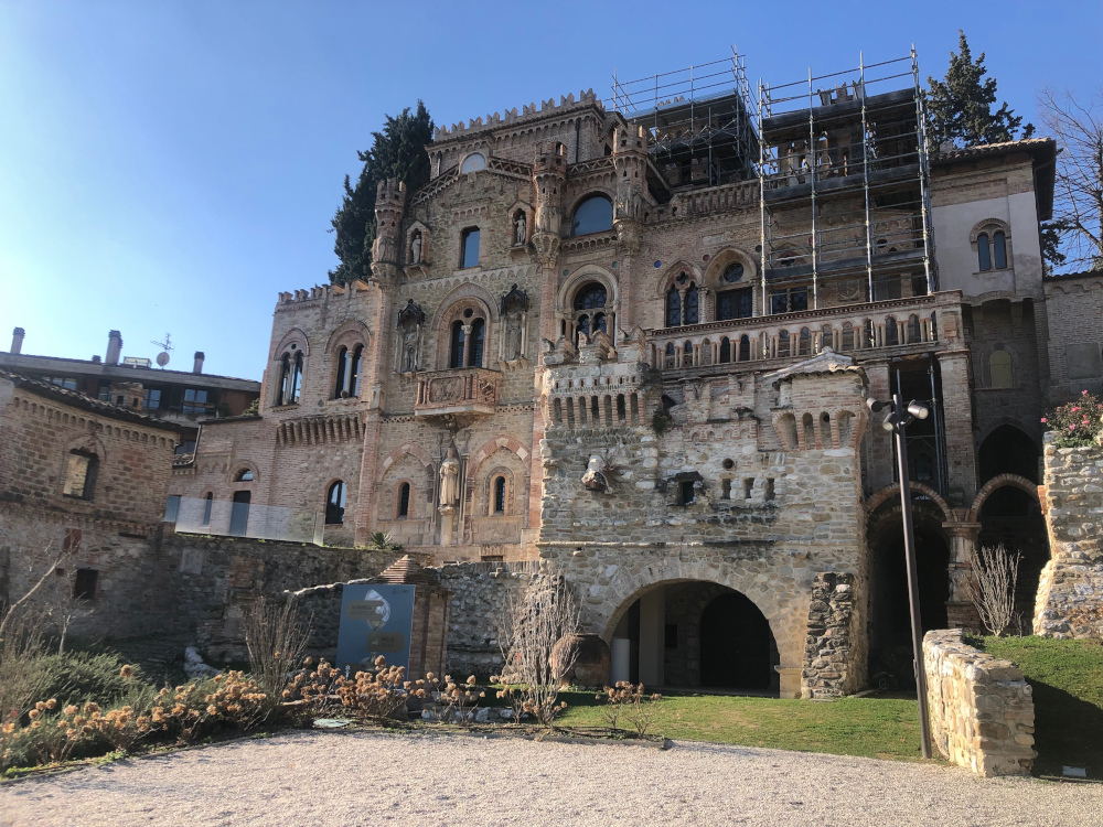 Reopens Castello della Monica, neo-Gothic-style residence in south ...