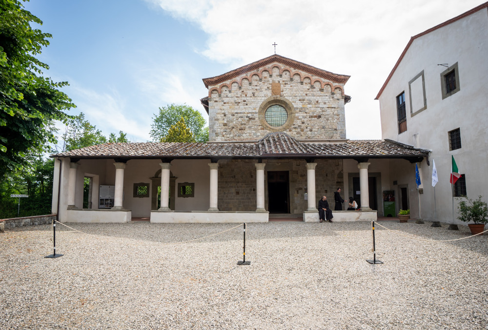 Froment's Renaissance Triptych in the convent that was his home. Still ...