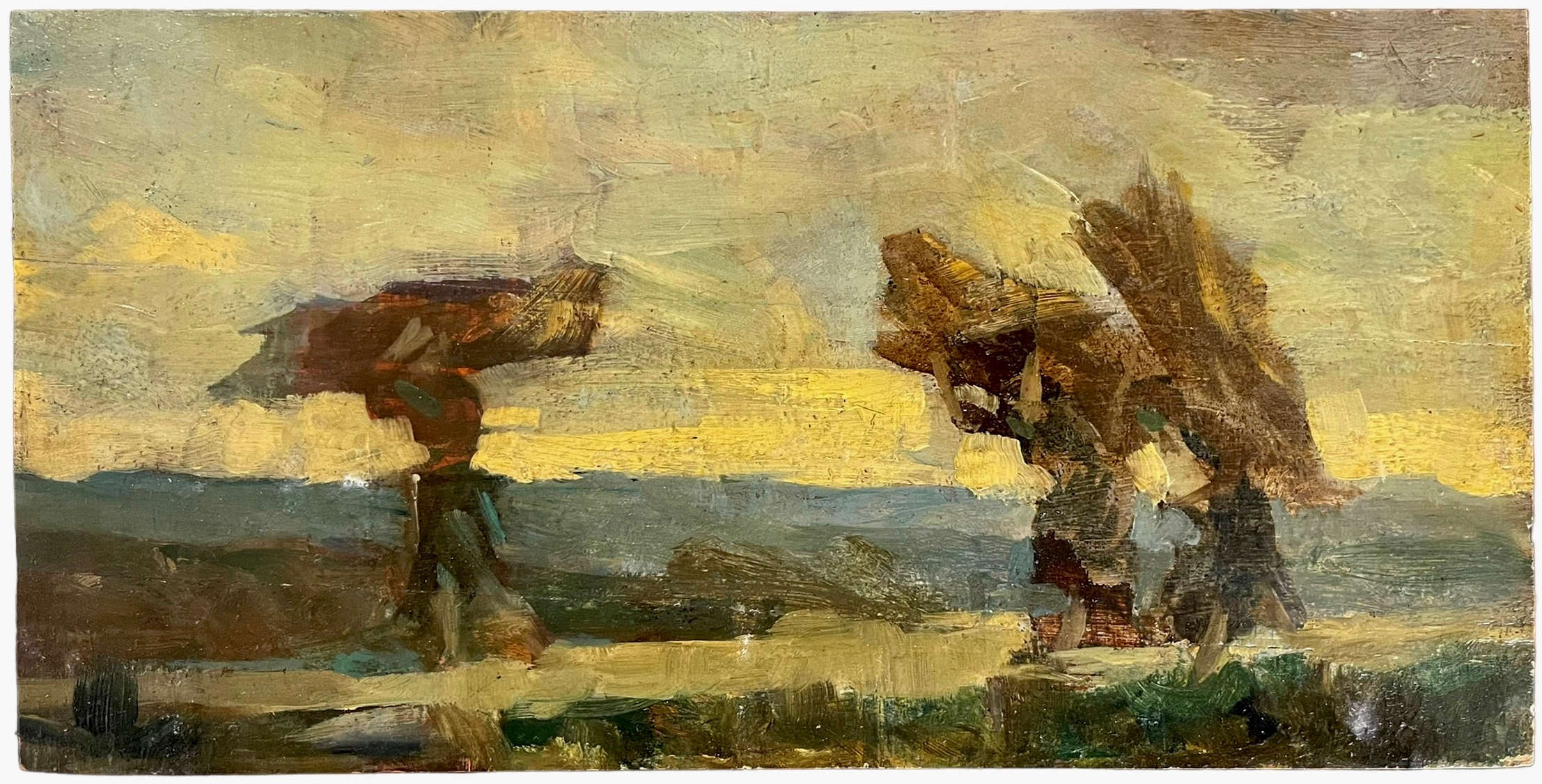 Sketch of a masterpiece by Cristiano Banti, pioneer of the Macchiaioli ...