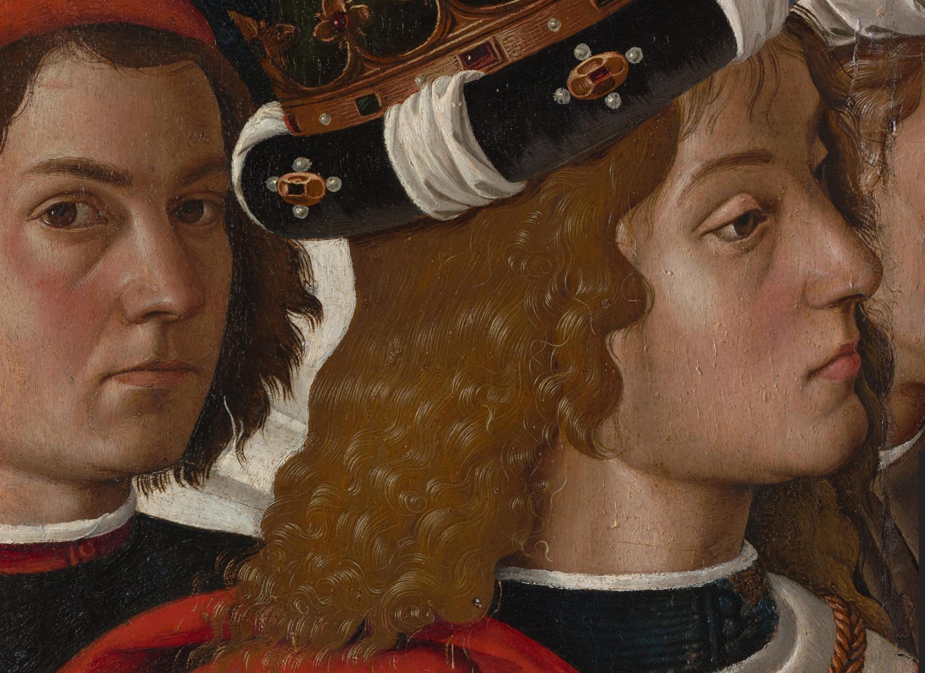 Details of Perugino's masterpieces to explore with a click