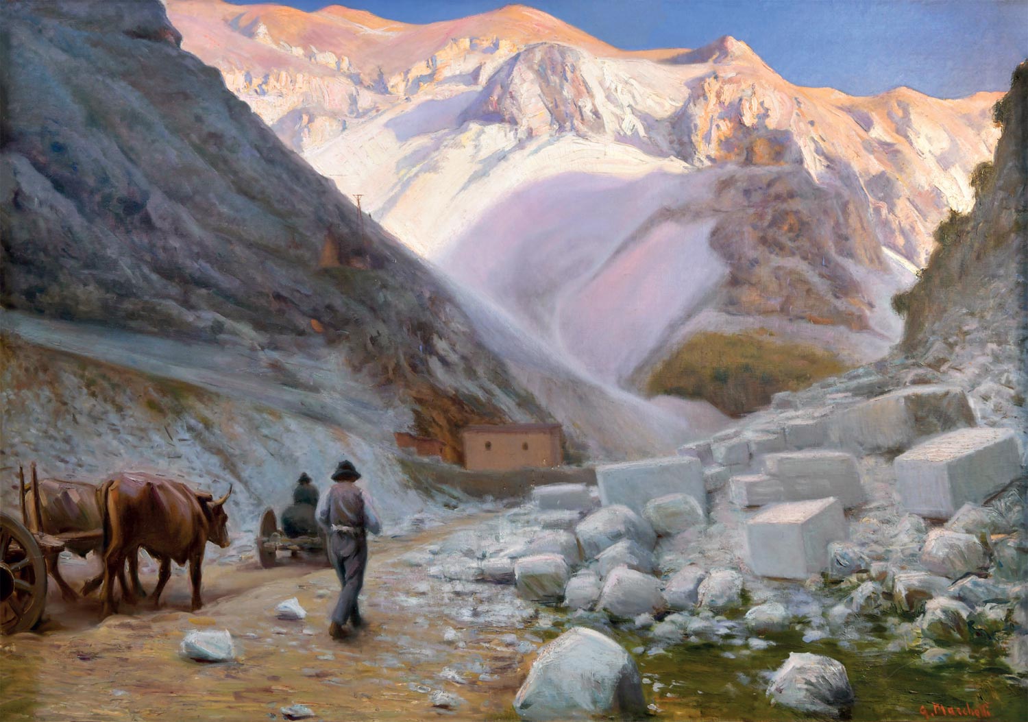 Una grande mostra sul Novecento a Carrara, da Sironi a Carrà, da ...