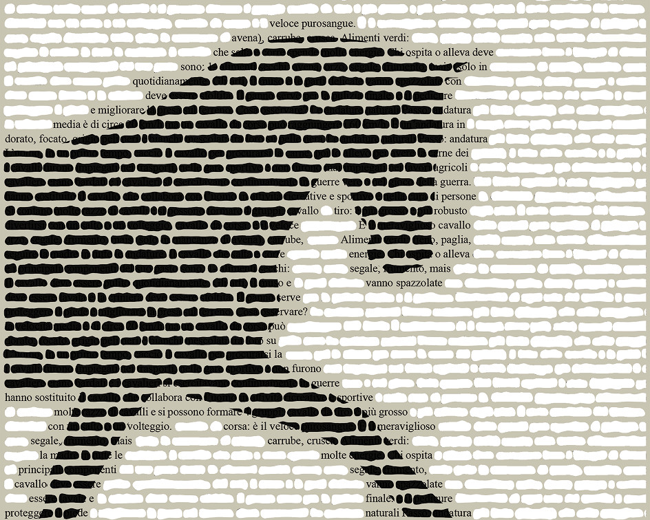 Isgrò y su relación con la filosofía. 47 obras expuestas en Carpi con ...