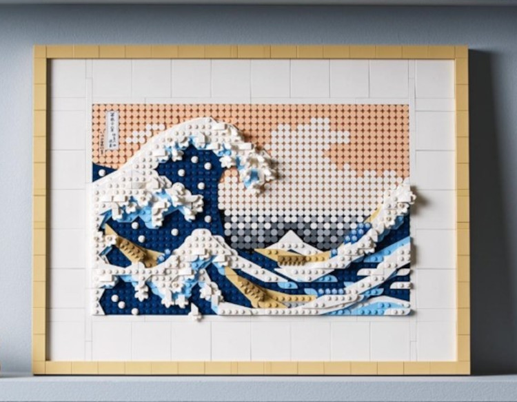 The Great Wave is now in LEGO bricks: new set dedicated to Japanese art ...