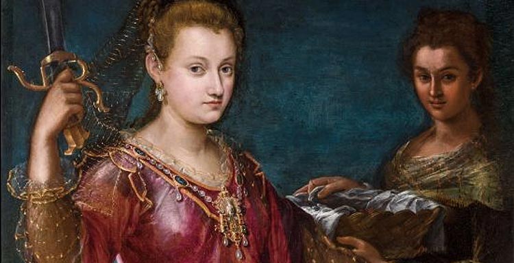 Bologna, finishes the restoration of Lavinia Fontana's Judith