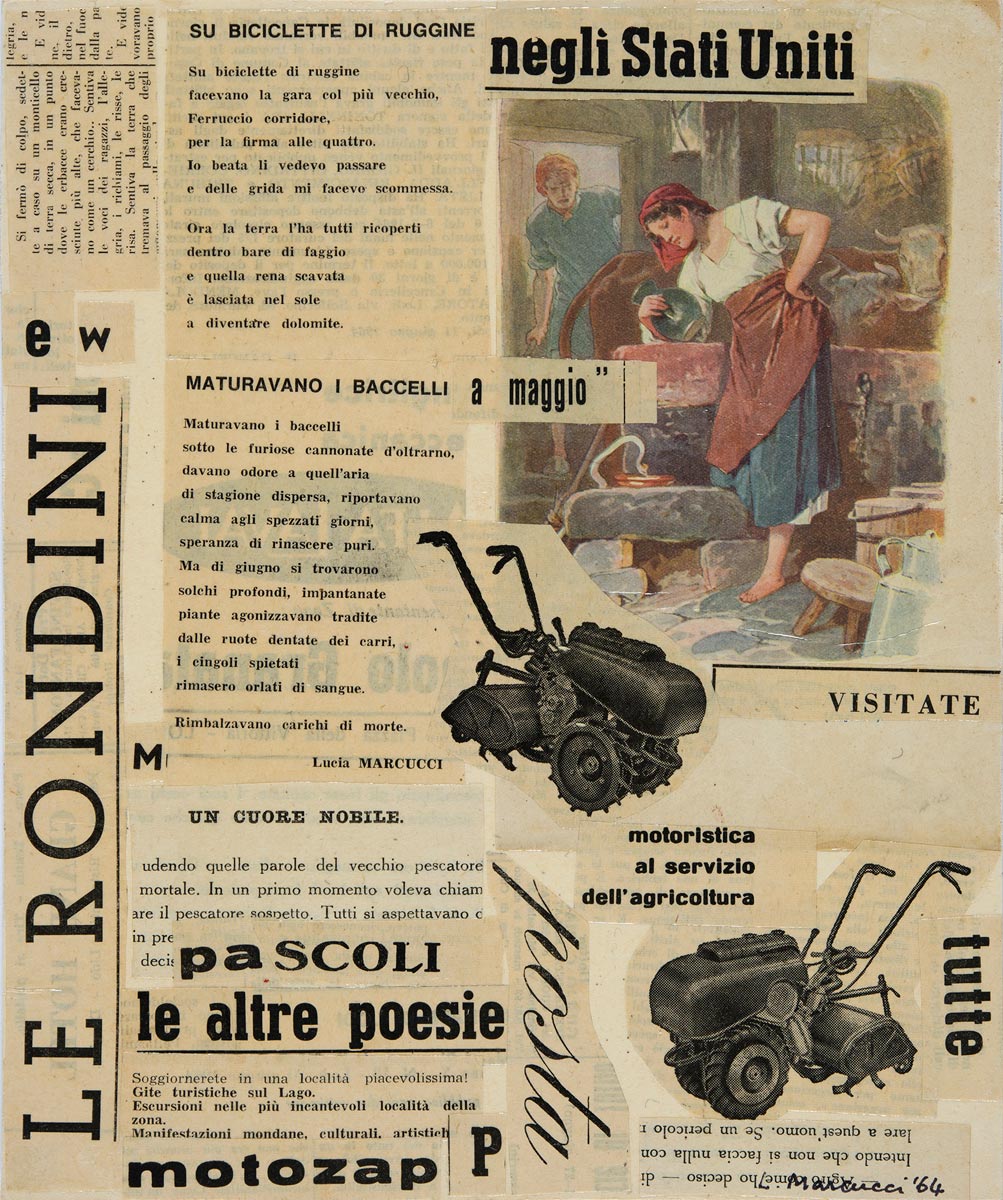 An exhibition in Bolzano dedicated to Lucia Marcucci, the queen of ...