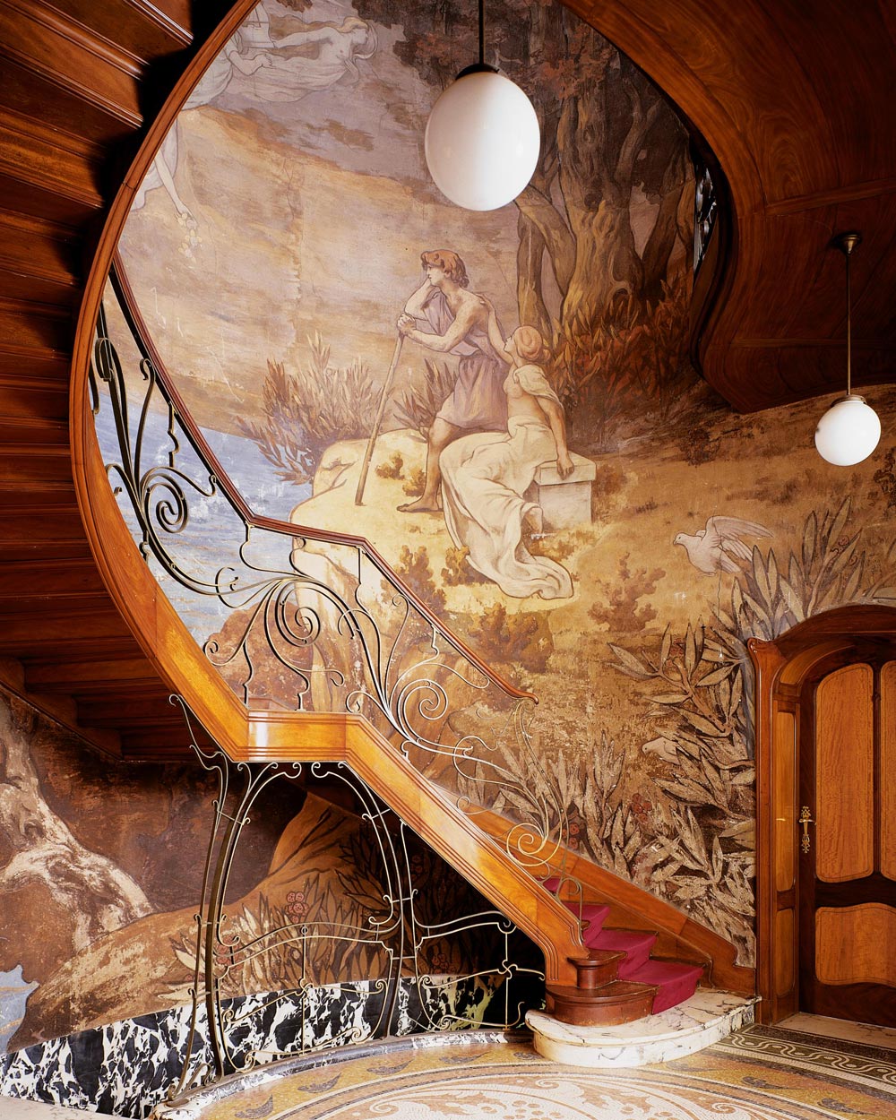 Brussels, after nine years of restoration, an Art Nouveau jewel opens ...