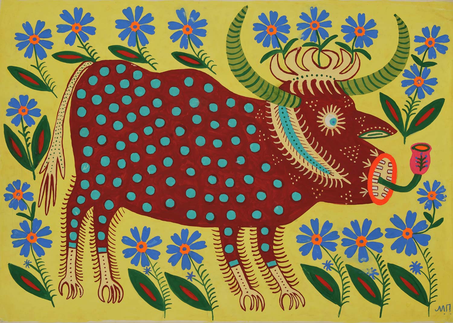 The sunflowers of Maria Prymachenko: for the first time in Italy the ...