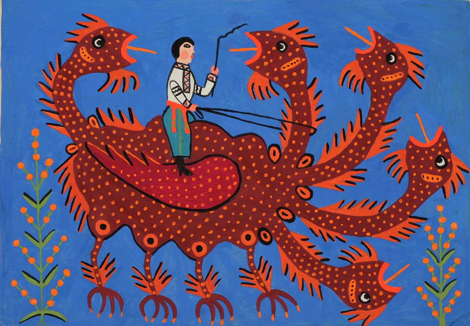 The sunflowers of Maria Prymachenko: for the first time in Italy the ...