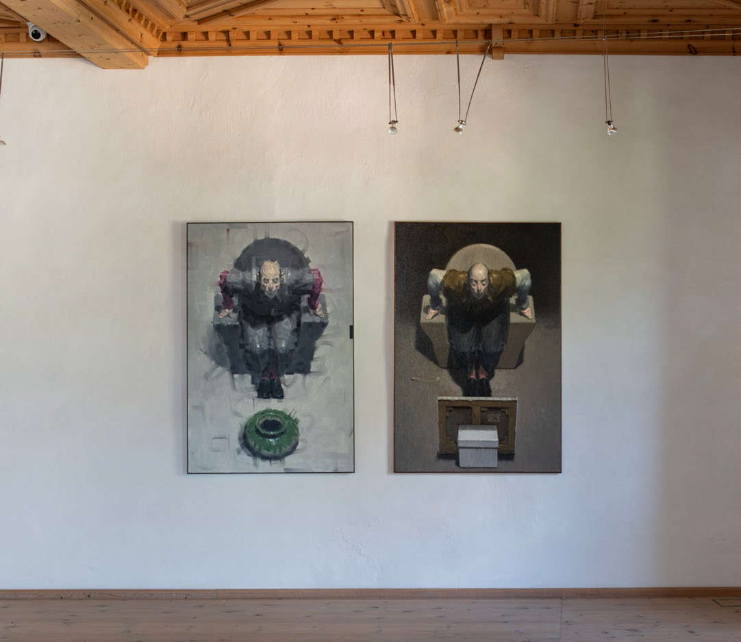 "The Commedia dell'Arte": in Val Venosta, the solo exhibition of Wainer ...