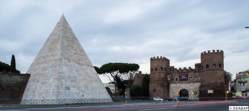 Every Sunday in October free guided tours of the Cestia Pyramid