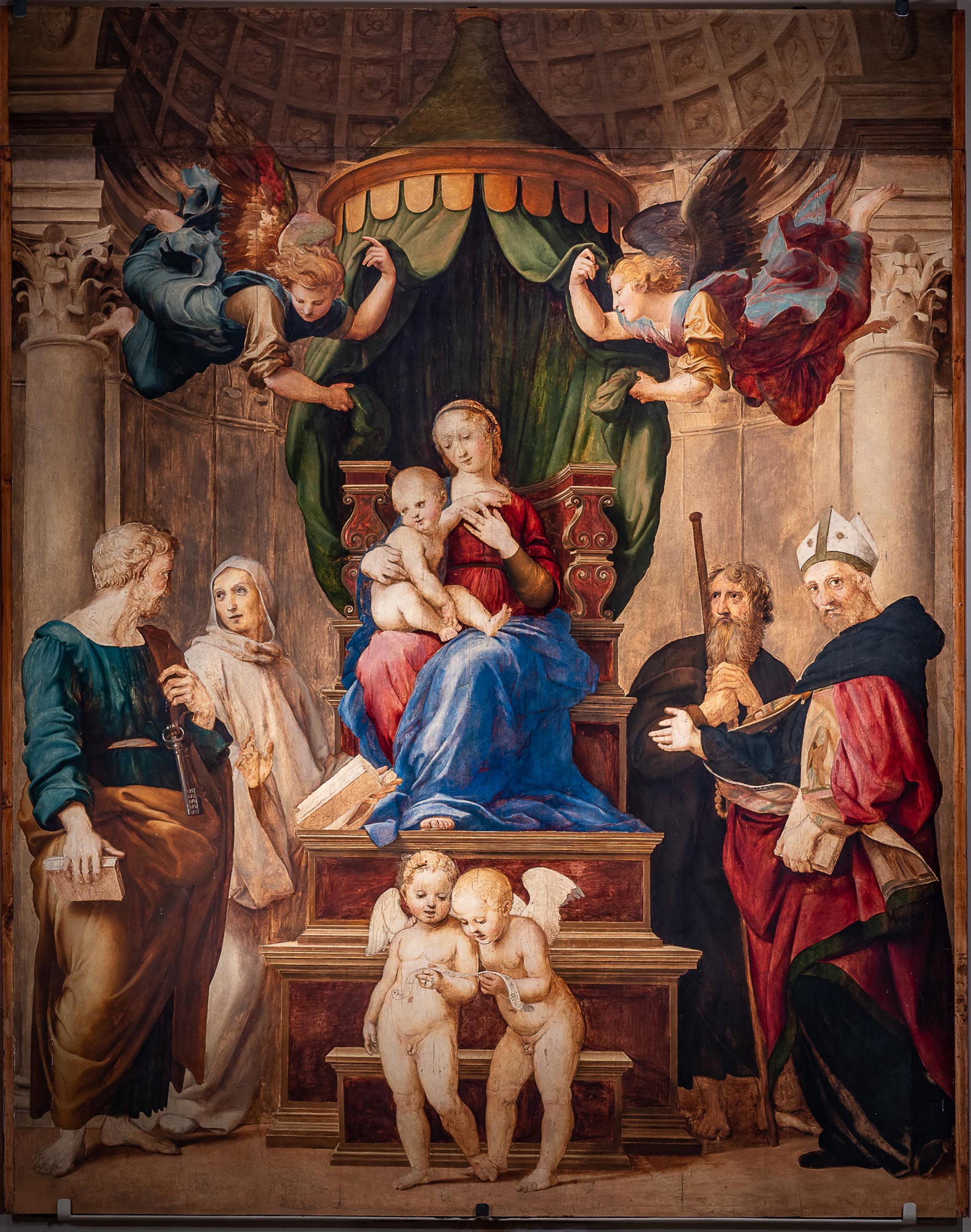 Raphael's Madonna of the Canopy returns to Pescia, to the church where ...