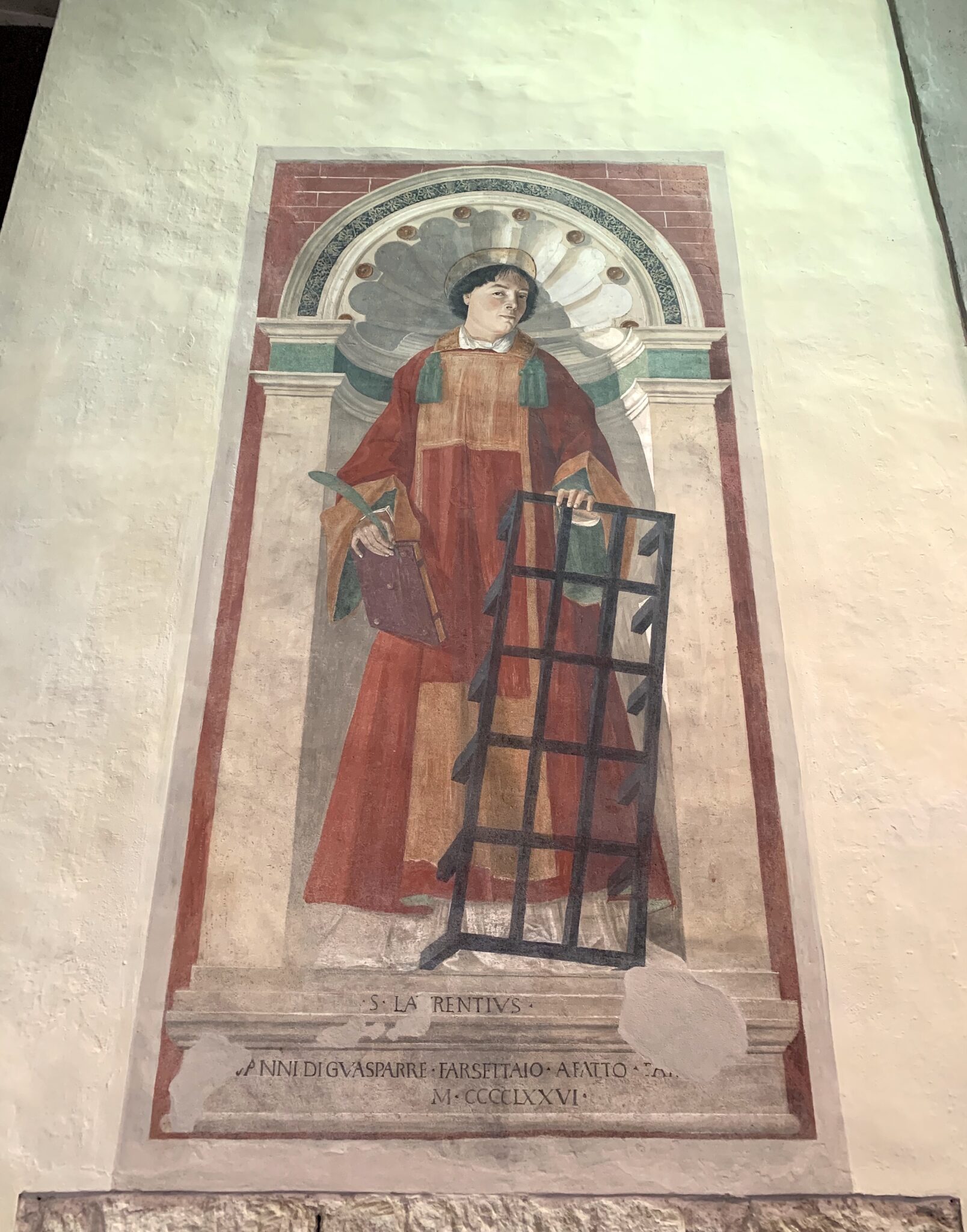 Arezzo, finishes the restoration of Bartolomeo della Gatta's San Lorenzo
