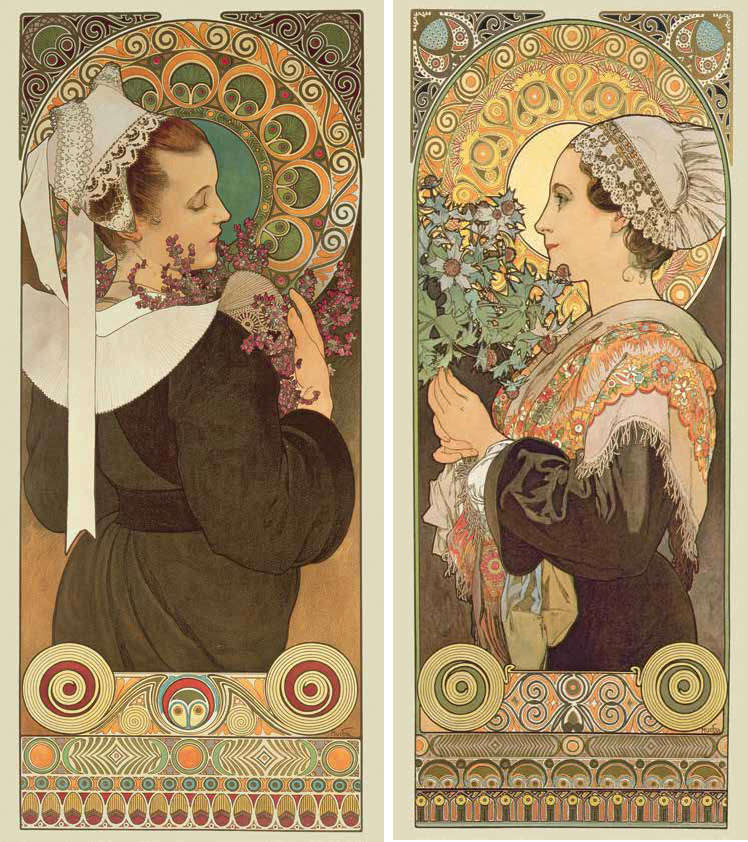 In Florence, an immersion in Art Nouveau. Here's what the exhibition on Alphonse Mucha looks like