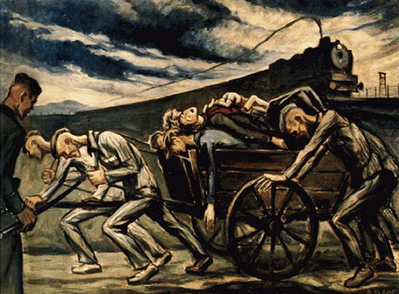 David Olère, the deported artist who painted the horror of Auschwitz