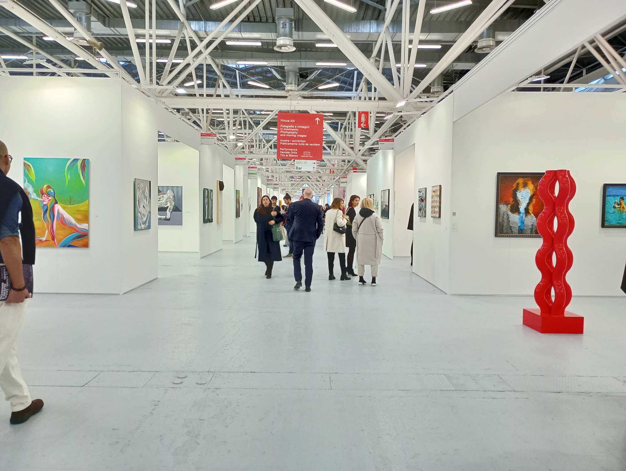 Bologna, Arte Fiera 2024 starts. The preview images