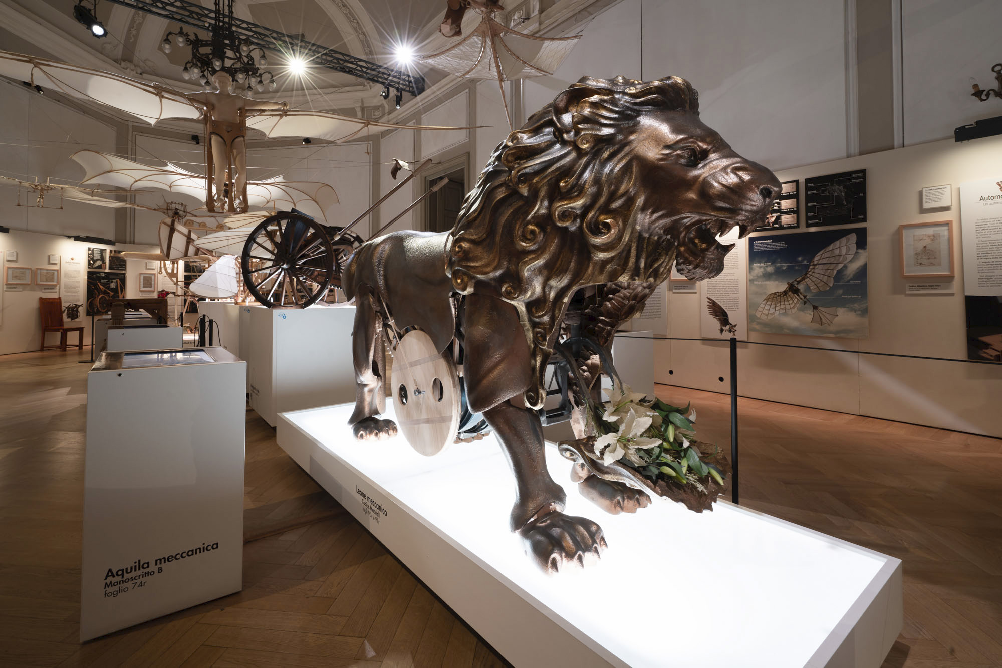 A comprehensive museum on Leonardo: here is the Leonardo3 Museum. Paria ...