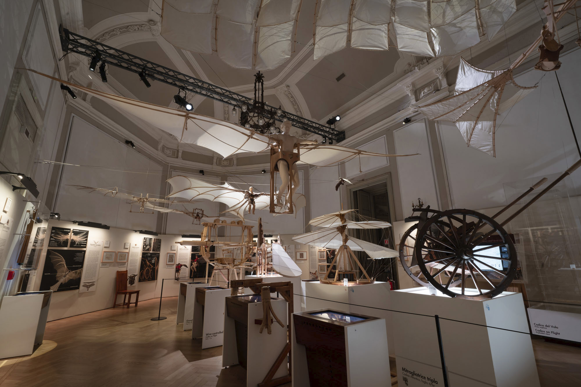 A comprehensive museum on Leonardo: here is the Leonardo3 Museum. Paria ...