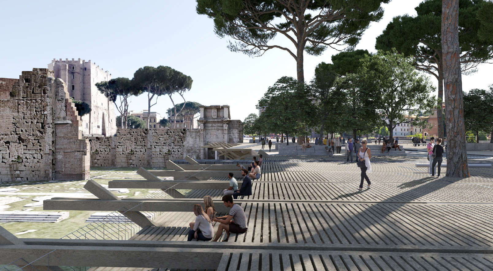 "This is how we will transform the Imperial Forums." Labics interview ...