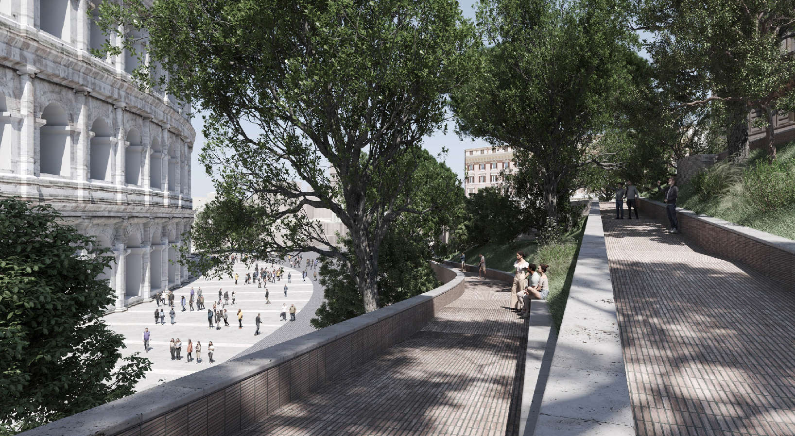 "This is how we will transform the Imperial Forums." Labics interview ...