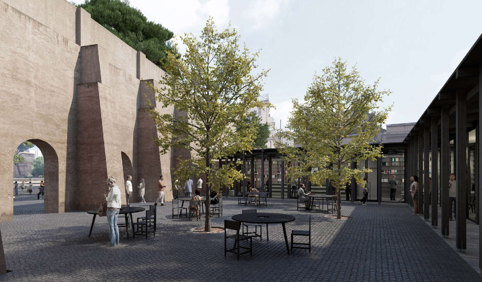"This is how we will transform the Imperial Forums." Labics interview ...