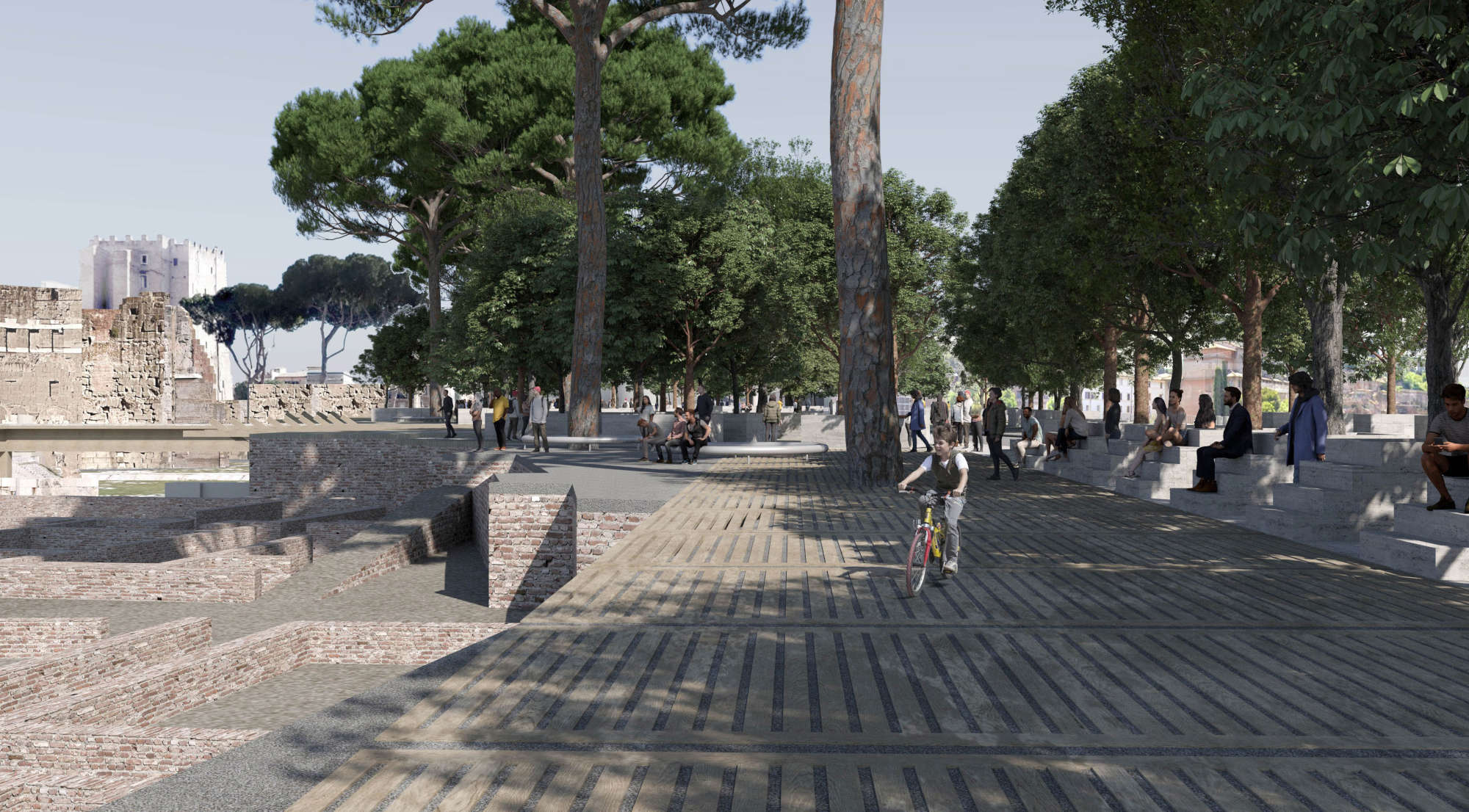 "This is how we will transform the Imperial Forums." Labics interview ...