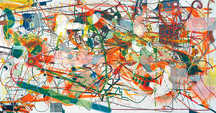 Albert Oehlen's art, a fascinating and daring enigma