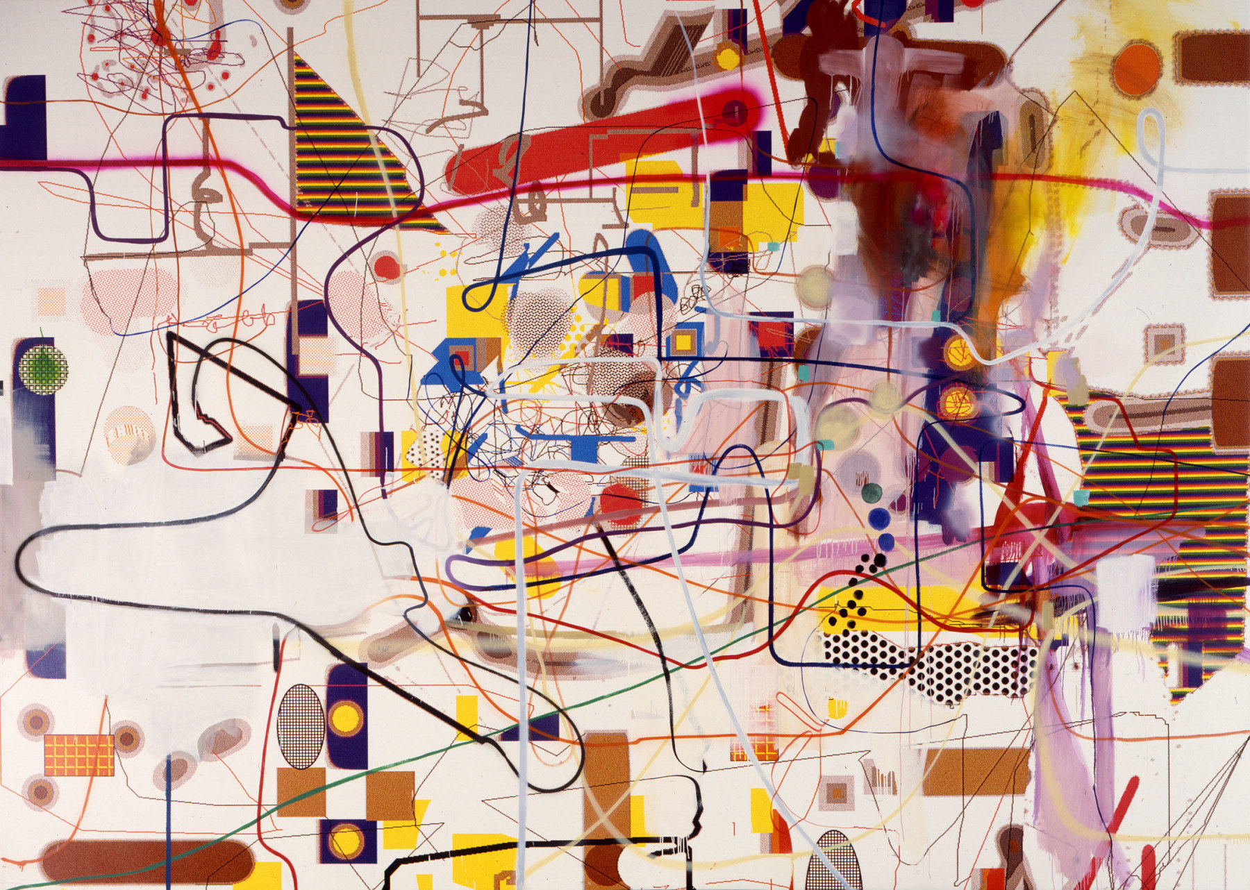 El arte de Albert Oehlen, un enigma fascinante y audaz