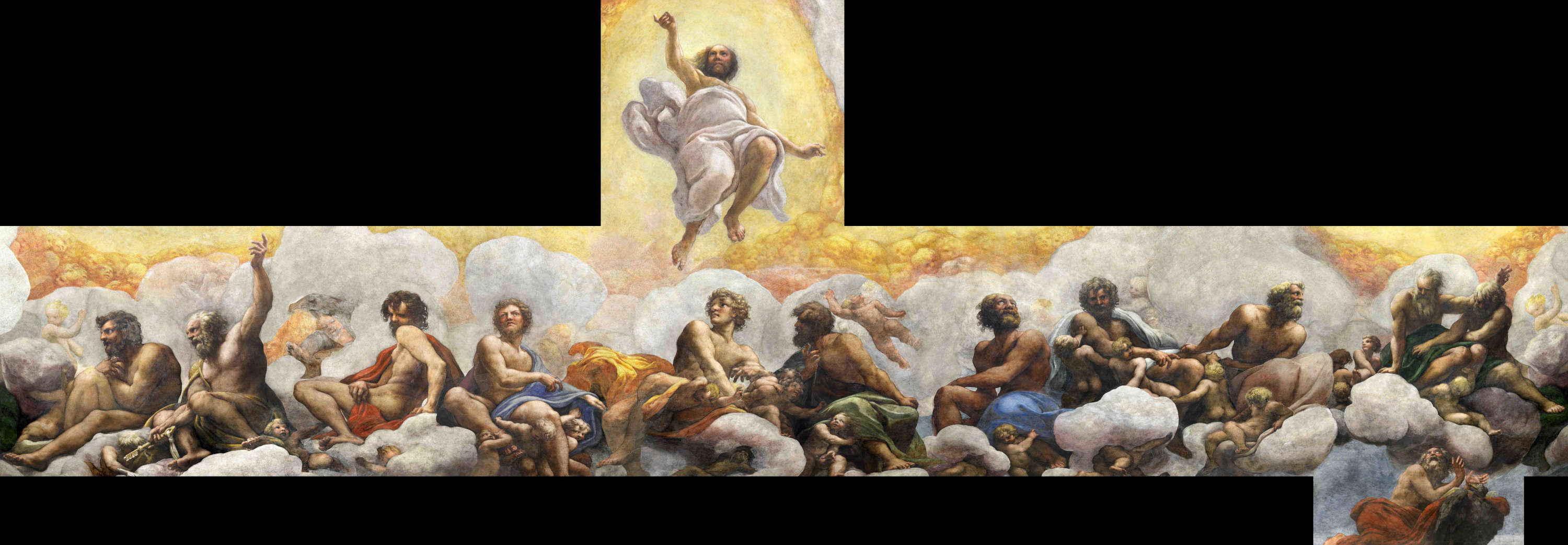 The walk in the sky. Correggio's prodigy in Parma in Lucio Rossi's photos.