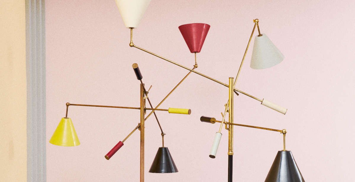 An exhibition in Milan celebrates Arredoluce, famous lighting design brand