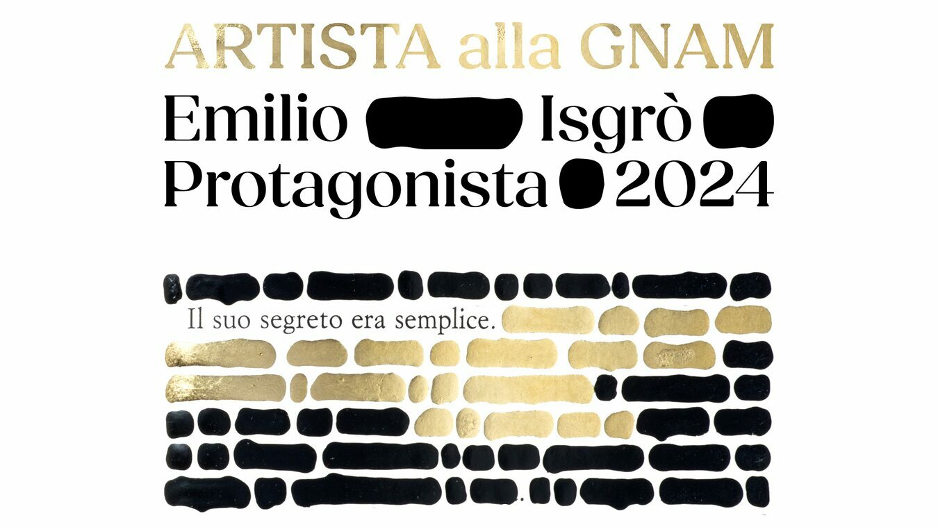 Emilio Isgrò es el Protagonista 2024 en la Galería Nacional de Roma