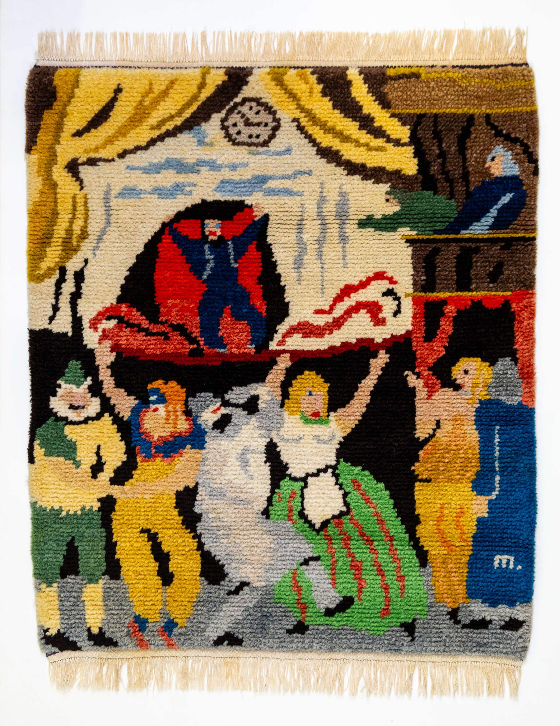 Important discovery in Savona: six carpets by Arturo Martini unearthed ...