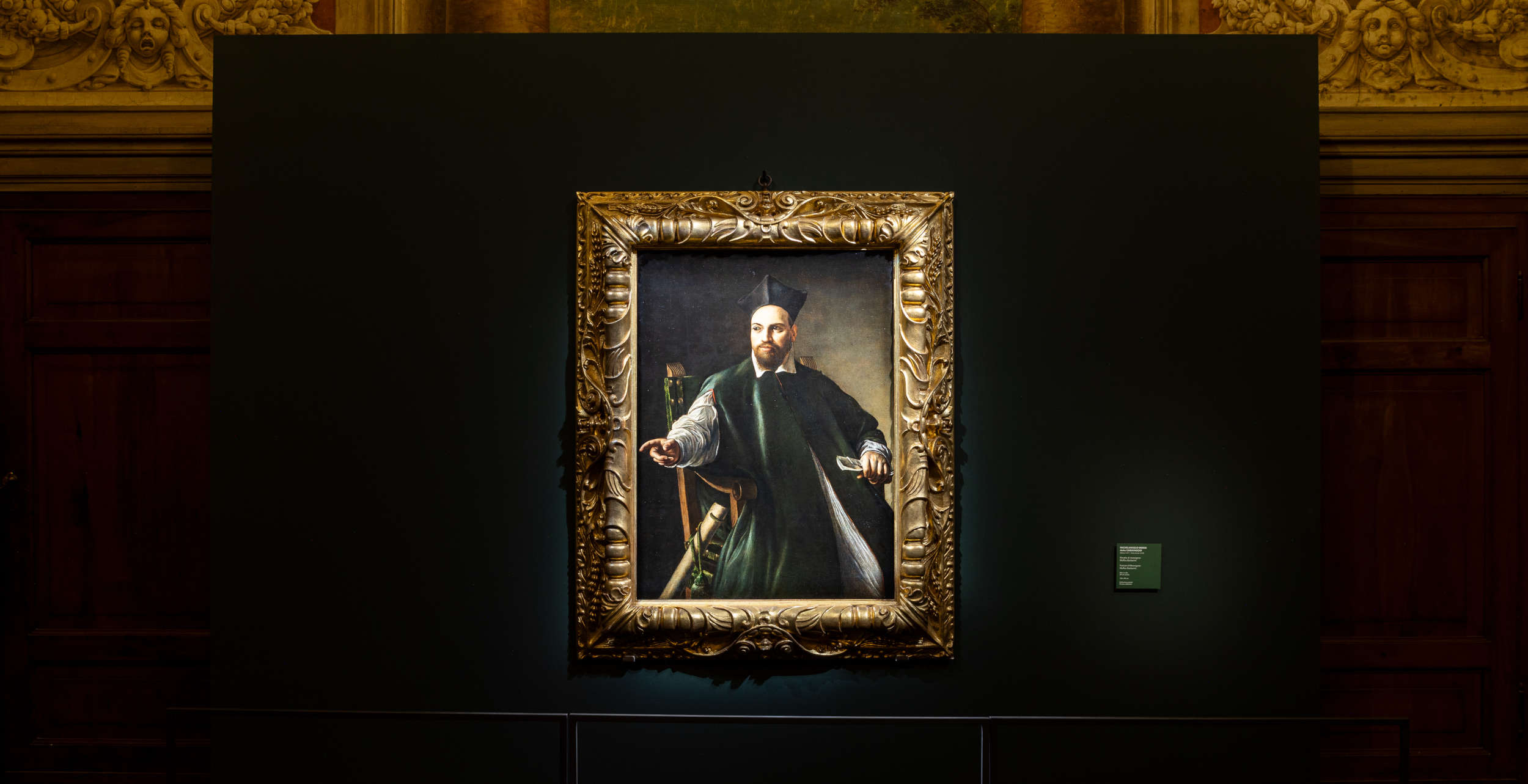 Caravaggio, esposto il Ritratto di Maffeo Barberini
