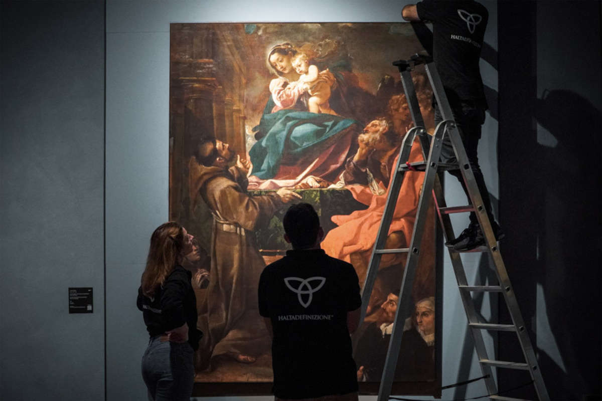 Gigapixel replica of Carracci's Carraccina arrives in Cento