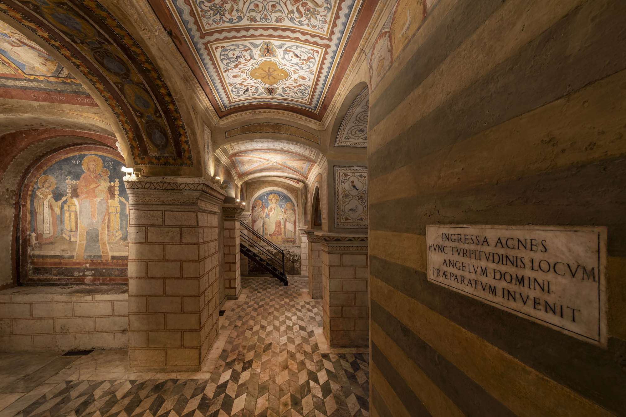 From restoration to new lighting. The rebirth of the Crypt of the ...