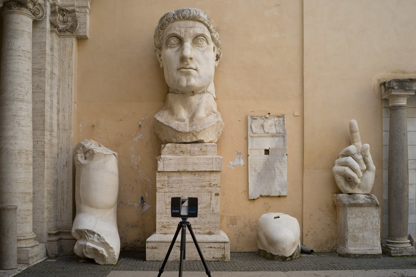 Remember the reconstruction of the Colossus of Constantine? It has ...