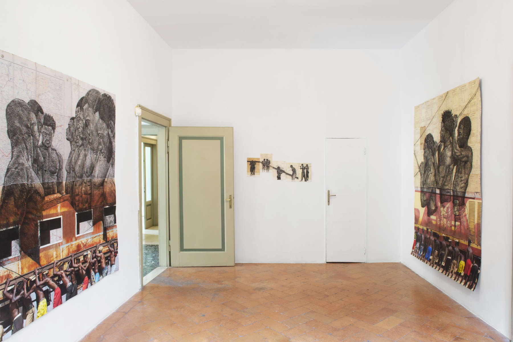 "If these are the things": new exhibition of Ibrahim Mahama in Brescia.