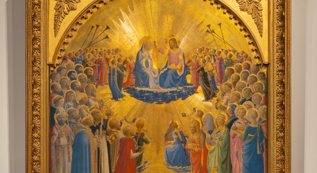 Beato Angelico's Coronation of the Virgin altarpiece reconstructed at ...