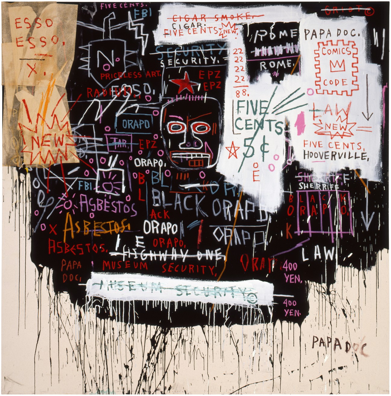 Gagosian's first retrospective of Jean-Michel Basquiat's work produced ...