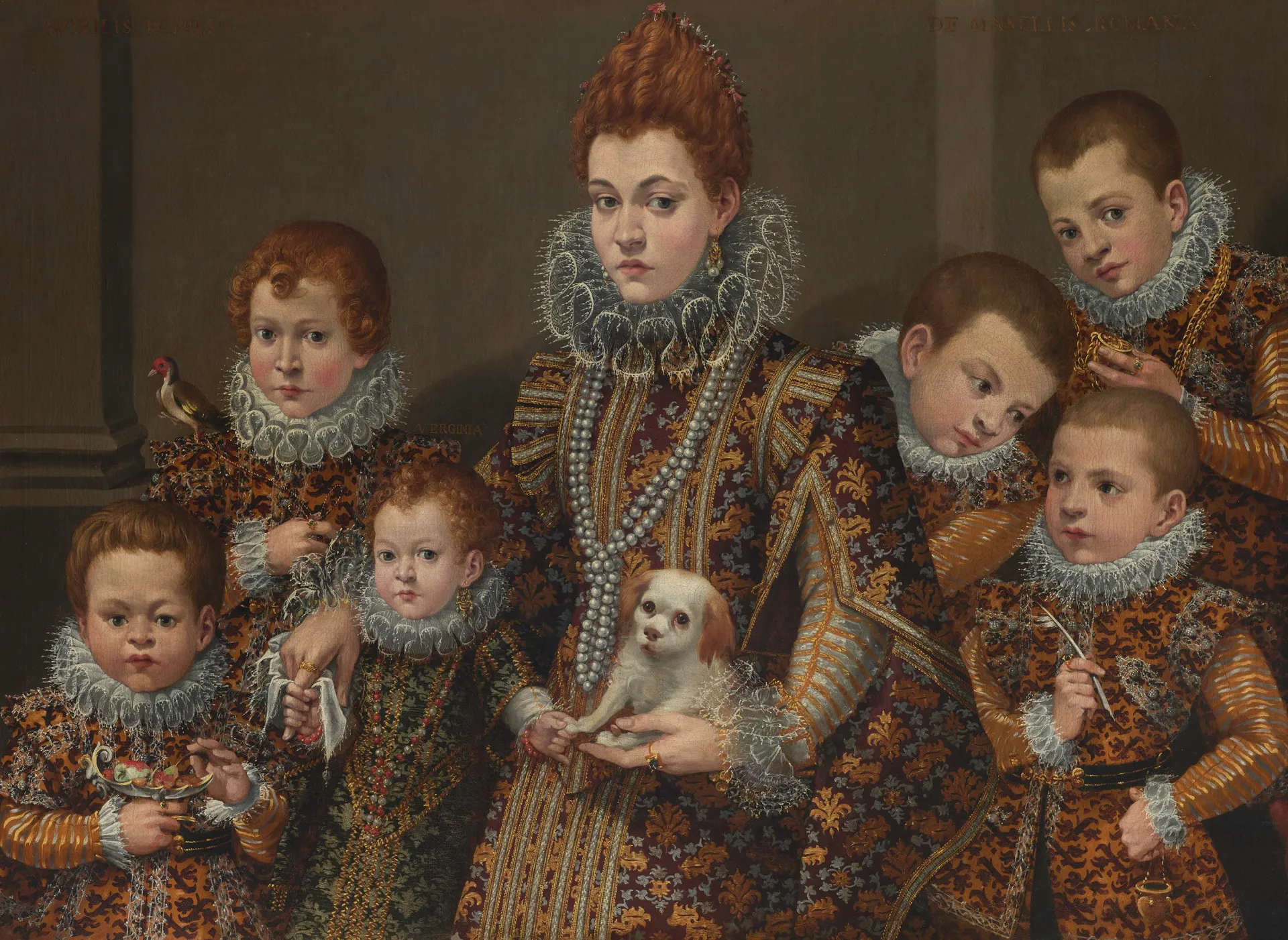 Un raro ritratto di famiglia di Lavinia Fontana acquisito dai Fine Arts ...