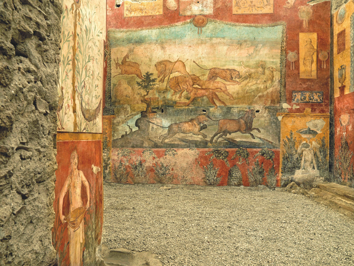 Roma, los interiores de la domus de Pompeya en las fotografías de Luigi ...